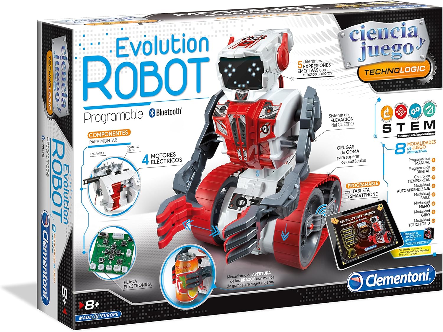 Clementoni Evolution Robot (55191.0) Cores/Modelos Sortidos – Anne Claire Baby Store