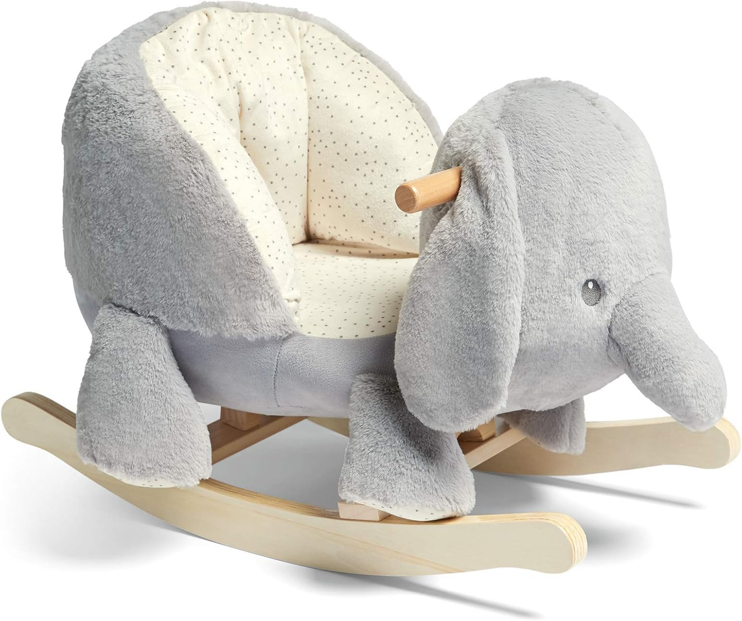 Mamas & Papas Animal de Baloiço Interativo para Bebés, Elefante Ellery ...