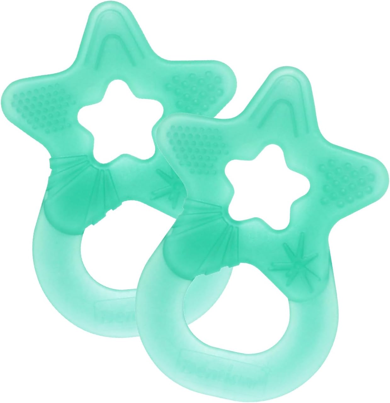 Dentistar Star Teether Pacote de 2, brinquedo de dentição para bebês c ...
