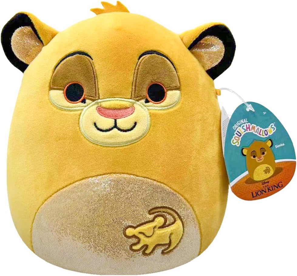 Squishmallows Original 8 Inch Simba - O Rei Leão Disney Pelúcia – Anne ...