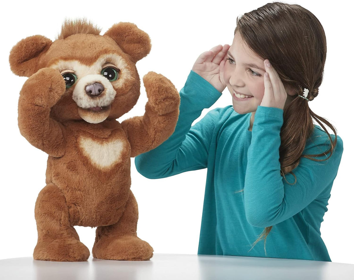 FurReal Cubby the Curious Bear cubby bear o curioso – Anne Claire Baby