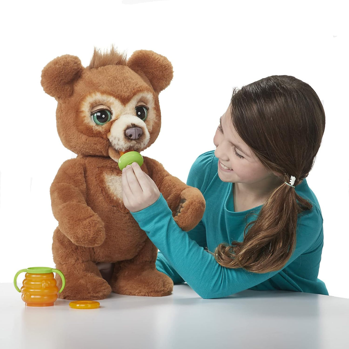 FurReal Cubby the Curious Bear cubby bear o curioso – Anne Claire Baby