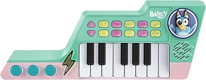 VTech Bluey Keytar, brinquedo Bluey oficial com 5 sons de instrumentos ...