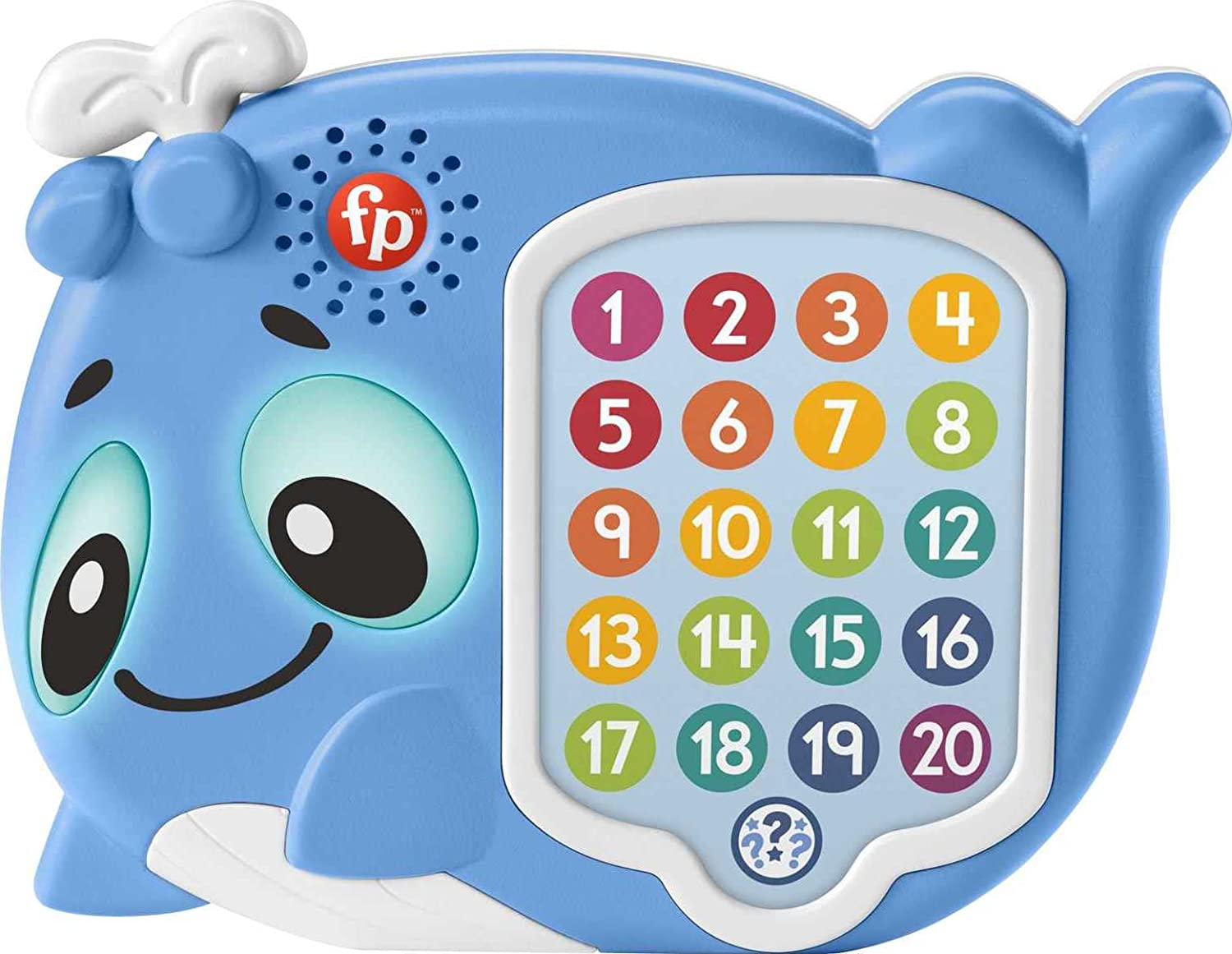 Fisher-Price Linkamals Baleia Brinquedo Interativo Musical com Luzes e ...