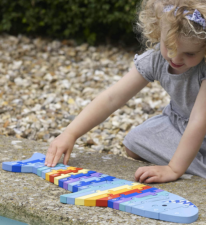 Orange Tree Toys Shark Alphabet Puzzle – Anne Claire Baby Store