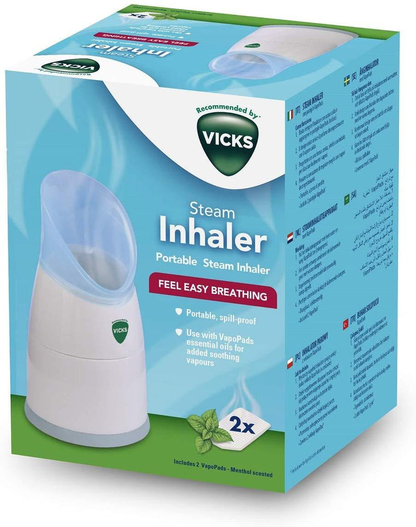 Vicks Inalador de Vapor Individual com Duas Almofadas de Perfume – Anne ...