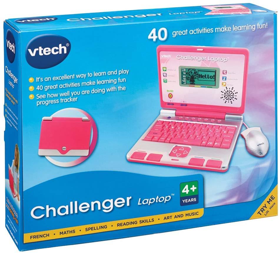 VTech Challenger Laptop Pink – Anne Claire Baby